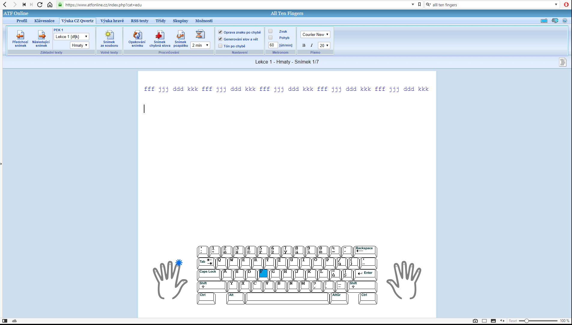 Psaní všemi deseti online i v programu: 7 tipů pro rychlé psaní na PC